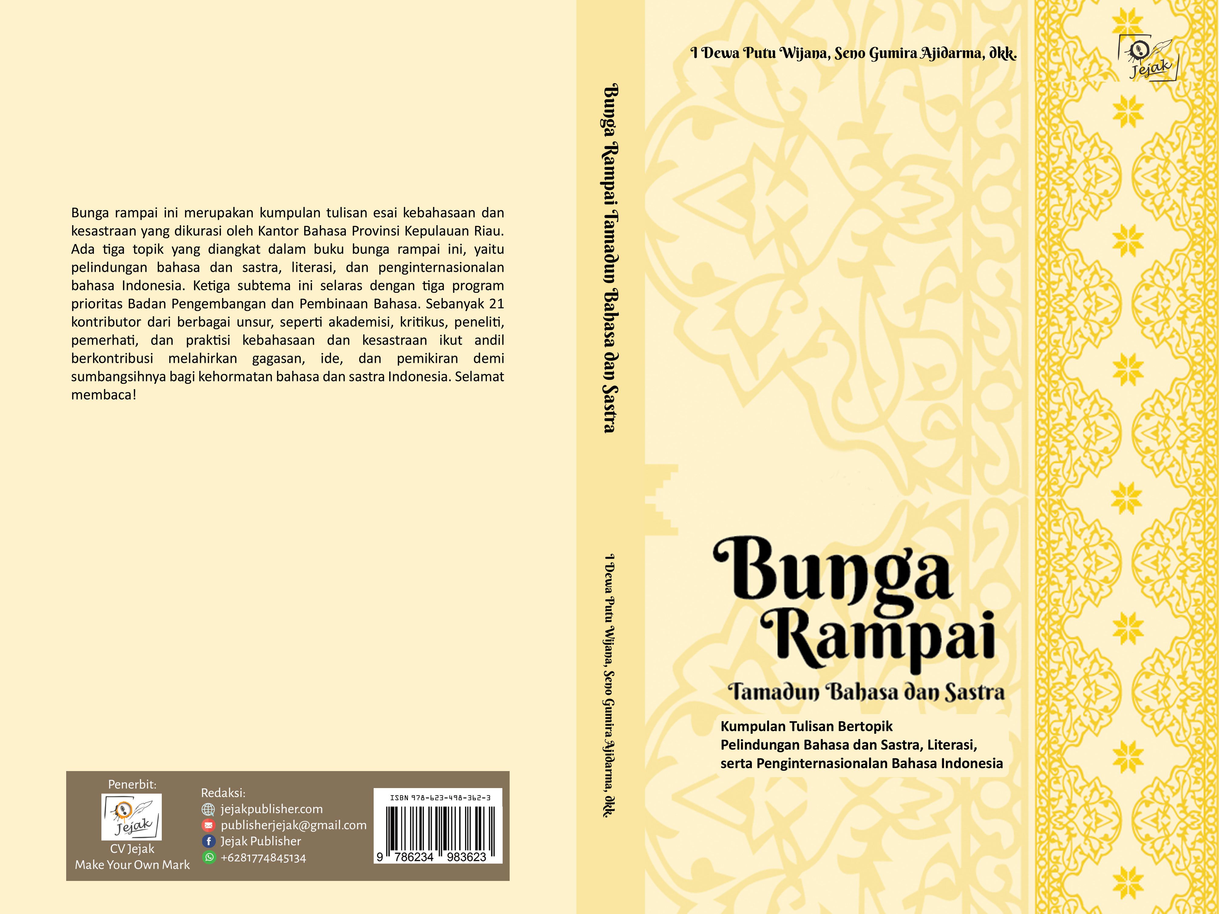 Bunga Rampai Tamadun Bahasa dan Sastra : Kumpulan Tulisan Bertopik ...