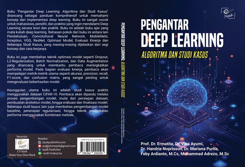 Pengantar Deep Learning: Algoritma dan Studi Kasus | Toko Buku Jejak ...